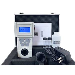 HFBTE Turbidimeter Turbidity Meter Tester Lab Turbidity Meters with Formazine Standard Turbidity Solution Measuring Range 0 to 200 NTU Minimum Indication 0.1 NTU for Testing Turbidity of Liquids