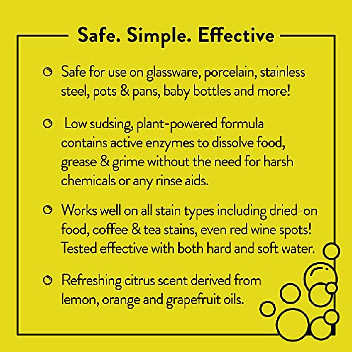 Molly's Suds Dishwasher Pods | Natural Dishwasher Detergent, Cuts Grease & Rinses Clean (Residue-Free) for Sparkling Dishes, Biodegradable Auto-Release Tabs (Citrus - 60 Count)