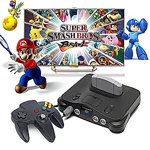 QUMOX 2X Game Controller Joystick for Ntdo 64 N64 System GamePad Black