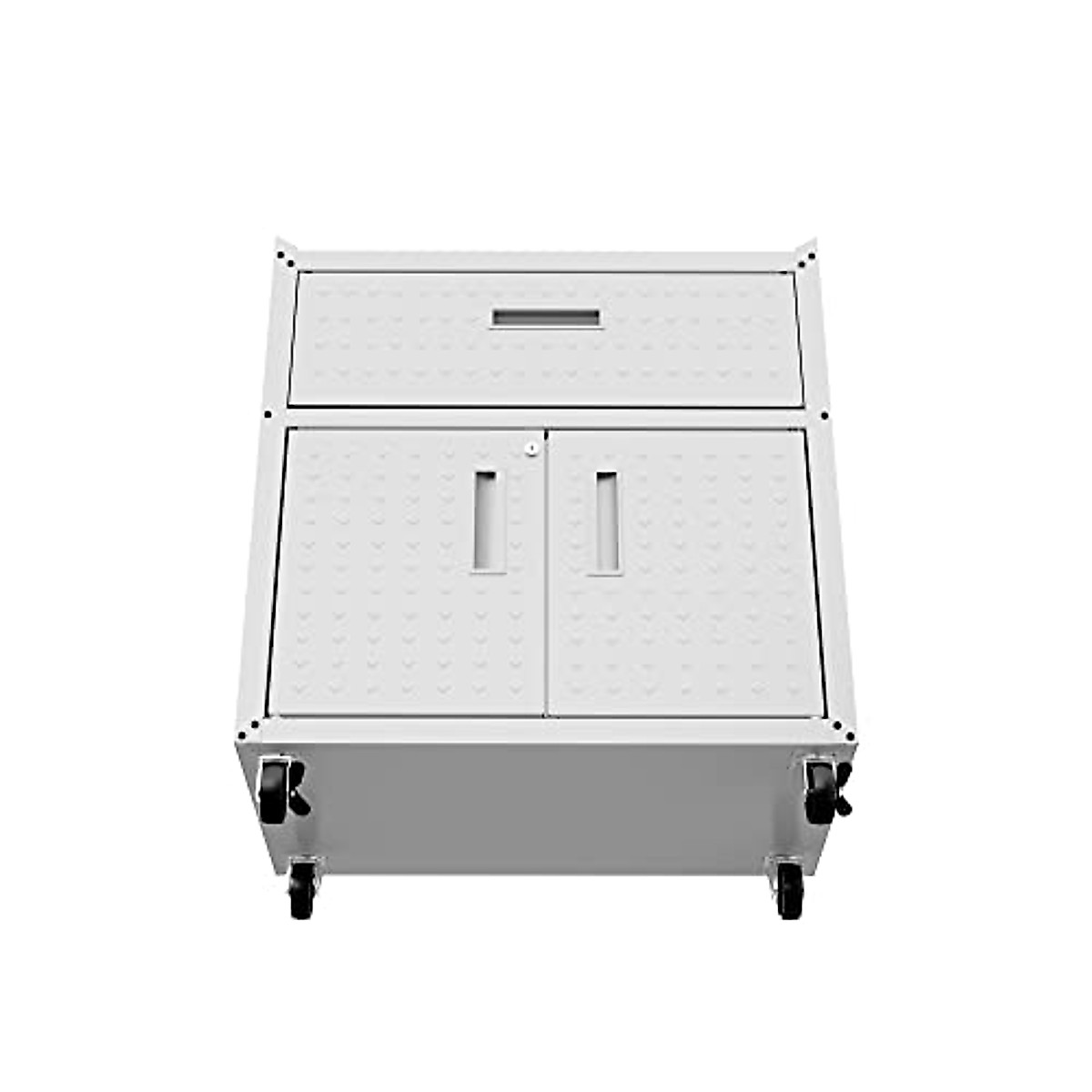Manhattan Comfort Fortress Storage Units, White