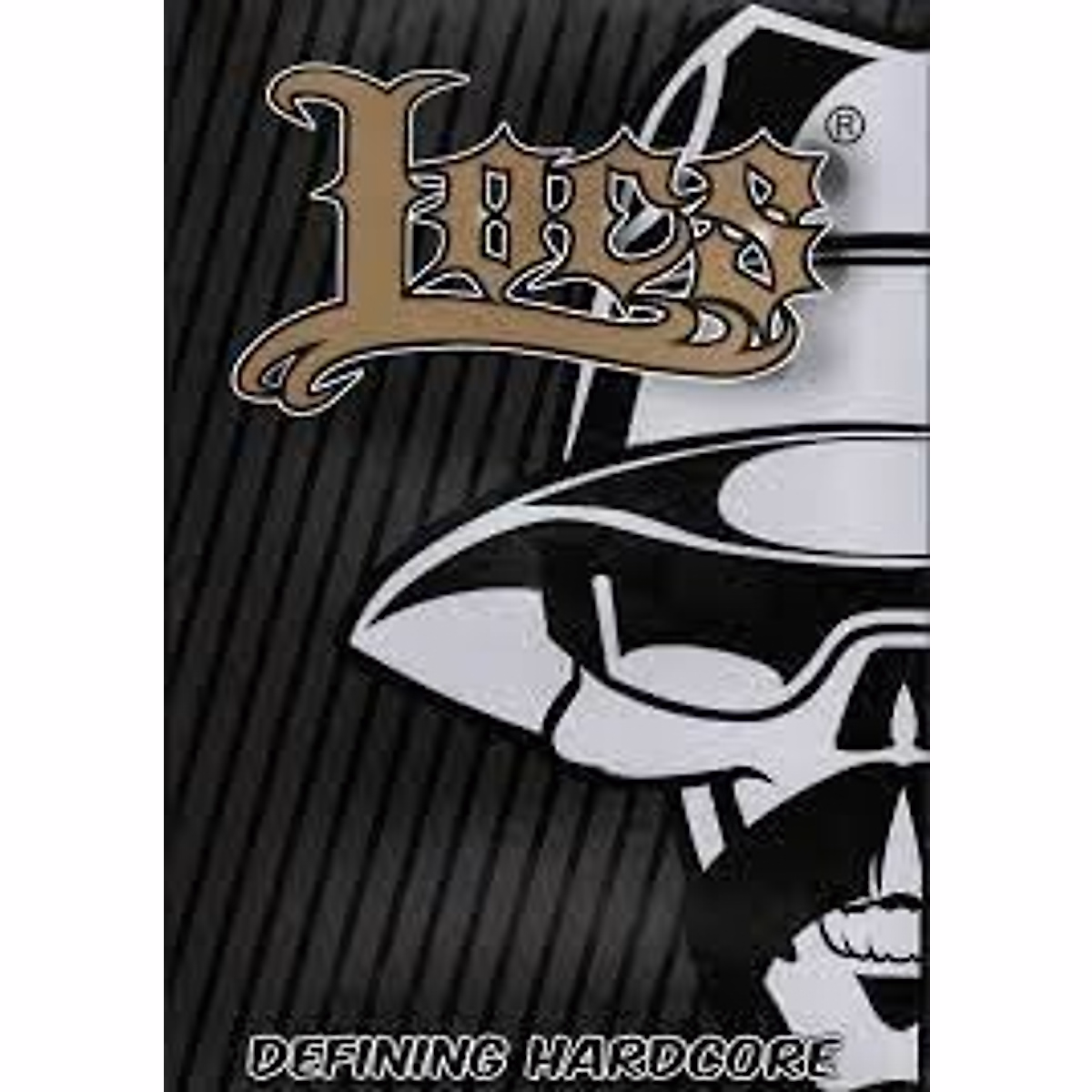 Locs Gangster Oversized Rectangular Horn Rim Sunglasses All Black, mens