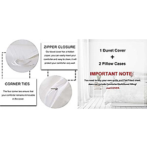 Erosebridal American Flag Duvet Cover Full, Flag Stars Stripes Bedding Set for Children, Independence Day American Flag USA Patriotic Heart Comforter Cover, United States Stripe Red Blue Quilt Cover