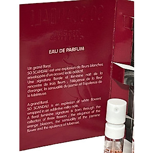 Jean Paul Gaultier So Scandal Women Sample EDP 0.05 fl. oz. / 1.5 ml Vial Spray Mini Perfume Vial Eau De Parfum (Set of 3)