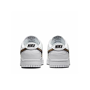 Nike Womens Dunk Low SE DD7099 100 Animal Instinct - Size 8W White