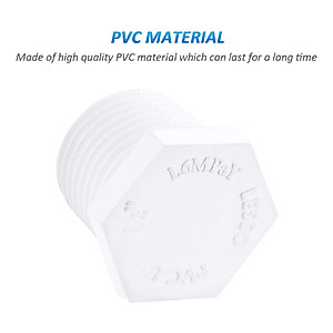 Mudder 12 Pieces 1/2 Inch 11630 91857 Water Heater Drain Plug White Plastic Drain Plug Compatible with RV Camper and Atwood Water Heaters