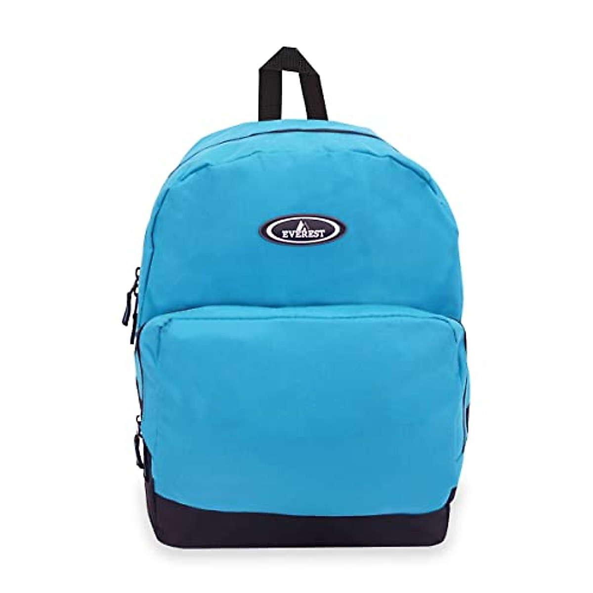 Everest Classic Backpack with Front Organizer, Turquoise, One Size