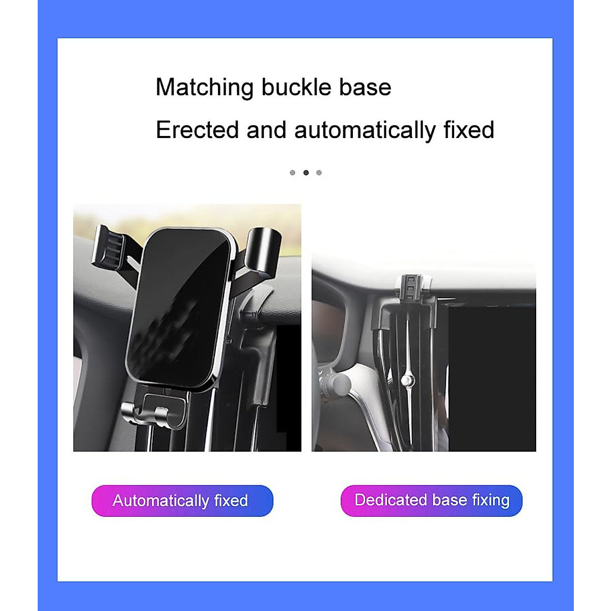 SDTHMY Car Phone Holder Compatible with Volvo XC40 XC60 XC90 Mobile Phone Stand Navigation Brackets air Conditioning Vents Interior Accessories 2018 2019 2020 2021 2022 2023 (for 2019-2023 S60)