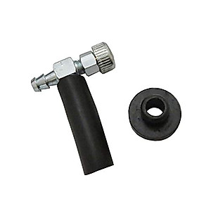 JEM&JULES 33/64" Fuel Gas Tank Shut-Off Valve & Grommet Bushing for 3000 5000 6250 Watts Craftsman Coleman Powermate Maxa Honda GX240 Generator Snapper Snowblower Snow Thrower