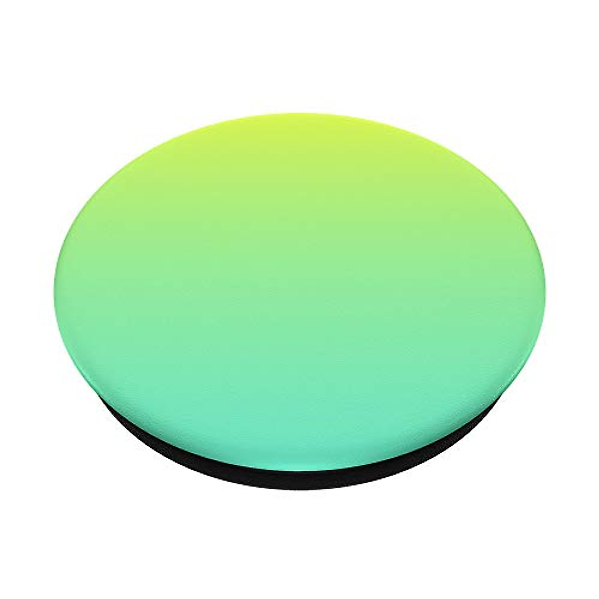 Simple Solid Color Chic Lime Green Turquoise Ombre Design PopSockets Swappable PopGrip