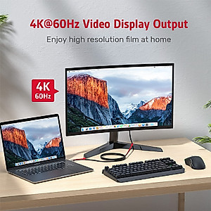 [Bundle] 96W USB Charging Staion with 2QC and USB C to USB C Cable