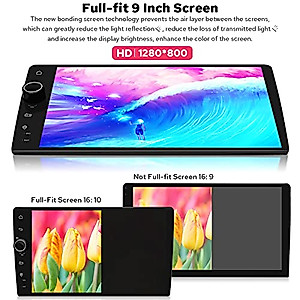 Joying 9 Inch Android Car Radio 8GB+128GB for Subaru Forester WRX 2008-2012 Impreza WRX 2007-2011 Car Stereo Support Wireless Carplay Android Auto GPS Navigation Bluetooth 5.1 AM/FM Subwoofer Output