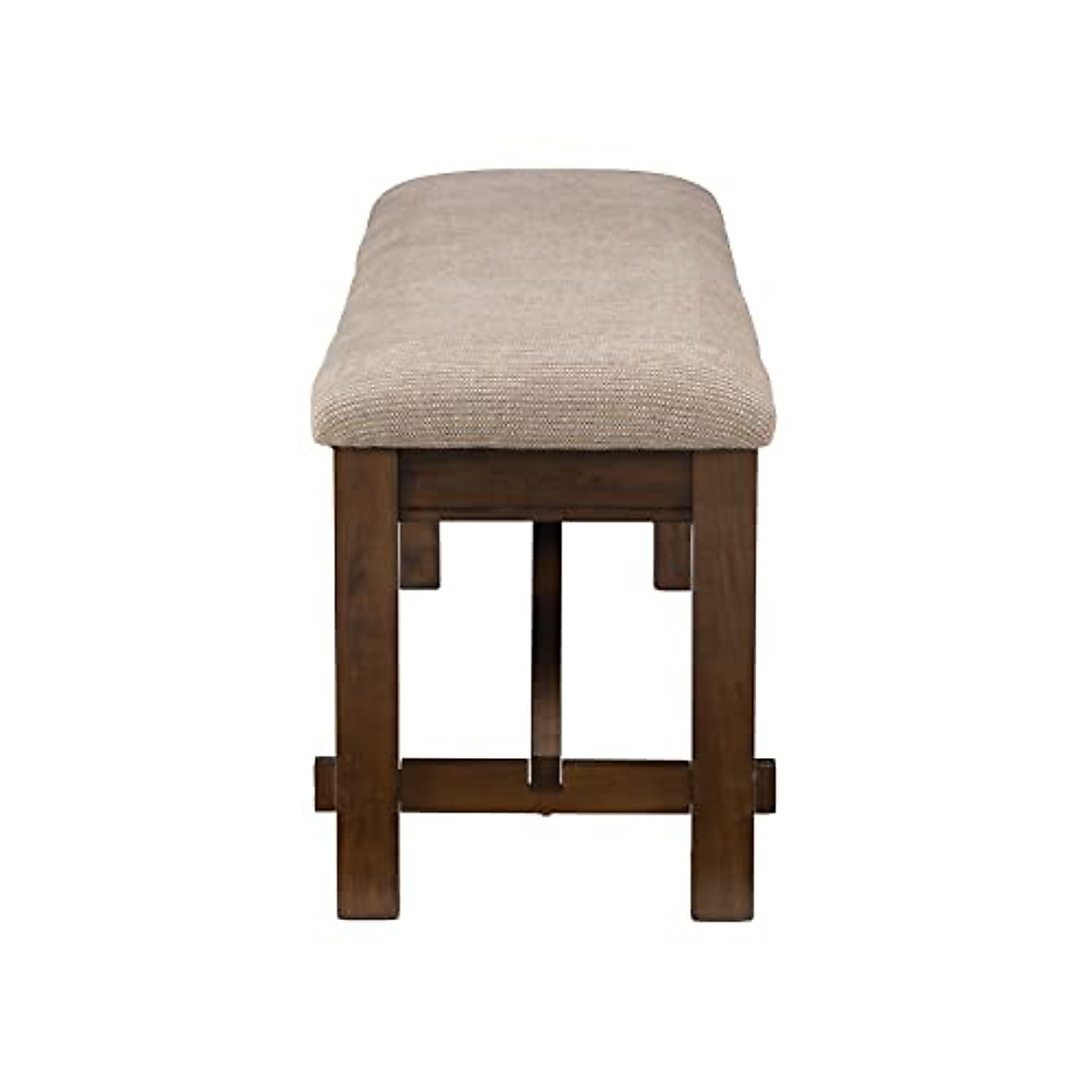 Powell Company Kraven Dining Bench, Hazelnut 60"L x 16"W x 20.25"H