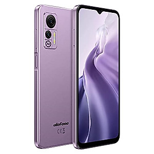 Ulefone Note 14 (2022) 4G Smartphone, 6.52" Waterdrop Incell Full- Screen, Android 12, 4500mAh Battery, 8GB RAM Helio A22, 13MP Dual Camera, Type-C, Slim Design, Cell Phones - Purple