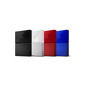 WD 4TB White My Passport Portable External Hard Drive - USB 3.0 - WDBYFT0040BWT-WESN (Renewed)