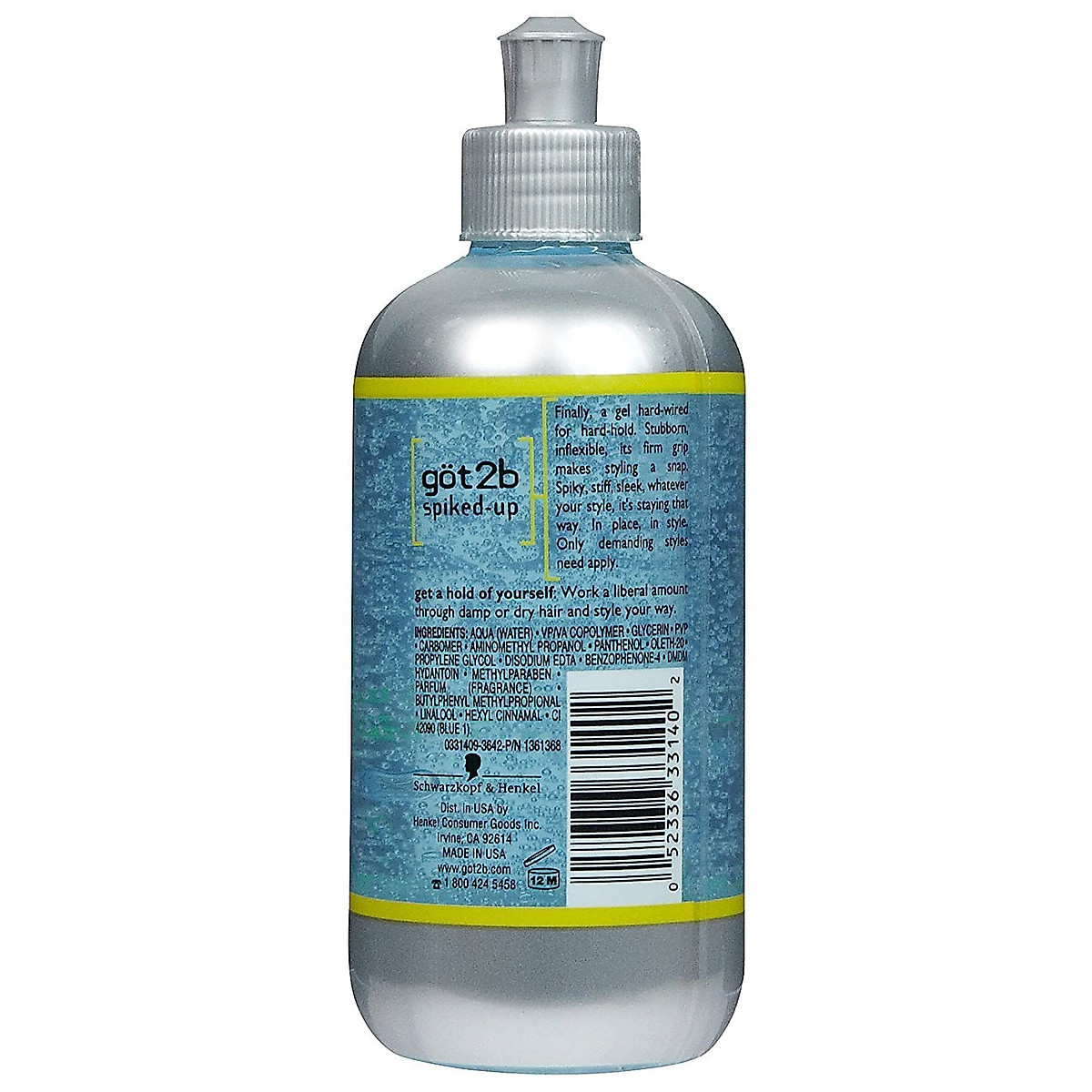 Got2b Spiked Up Gel 8.5 -Ounce Bottle (Pack of 1)