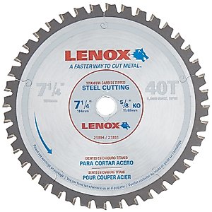 LENOX Tools Circular Saw Blade, Aluminum-Cutting, 7 1/4-inch, 60T (21882AL714060CT)