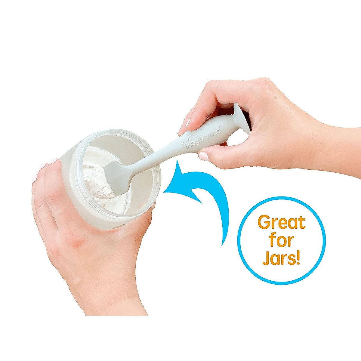 Bumco Diaper Cream Spatula - BPA-Free Diaper Bag Essentials, Soft Butt Spatula Baby, Mom-Invented Butt Paste Spatula, Bumco Diaper Cream Spatula, Flexible Diaper Cream Applicator, Bumco Baby Bum Brush