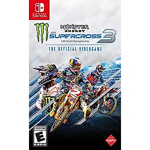 Monster Energy Supercross - The Official Videogame 3 - Nintendo Switch