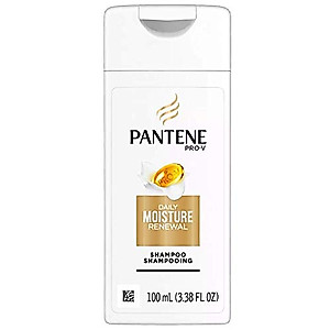 Pantene Shampoo & Conditioner Bundle, Daily Moisture Renewal, 3.38 Oz Travel Size (3 Duo Sets)