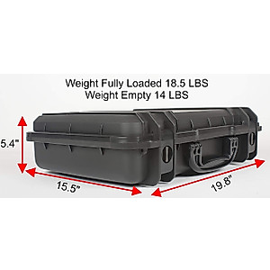 Case Club Waterproof Pre-Cut Portable Gaming Station to Fit Nintendo Switch