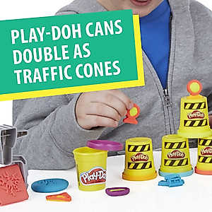 Play-Doh Max The Cement Mixer Toy Construction Truck with 5 Non-Toxic Modeling Compound Colors For 3+ Years, 2-Ounce Cans (Amazon Exclusive)
