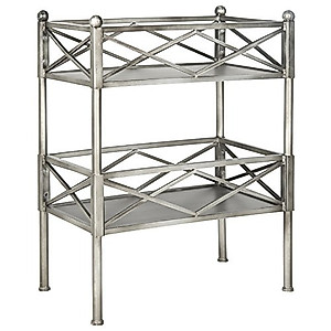 Safavieh American Home Collection James Storage Shelves, Silver