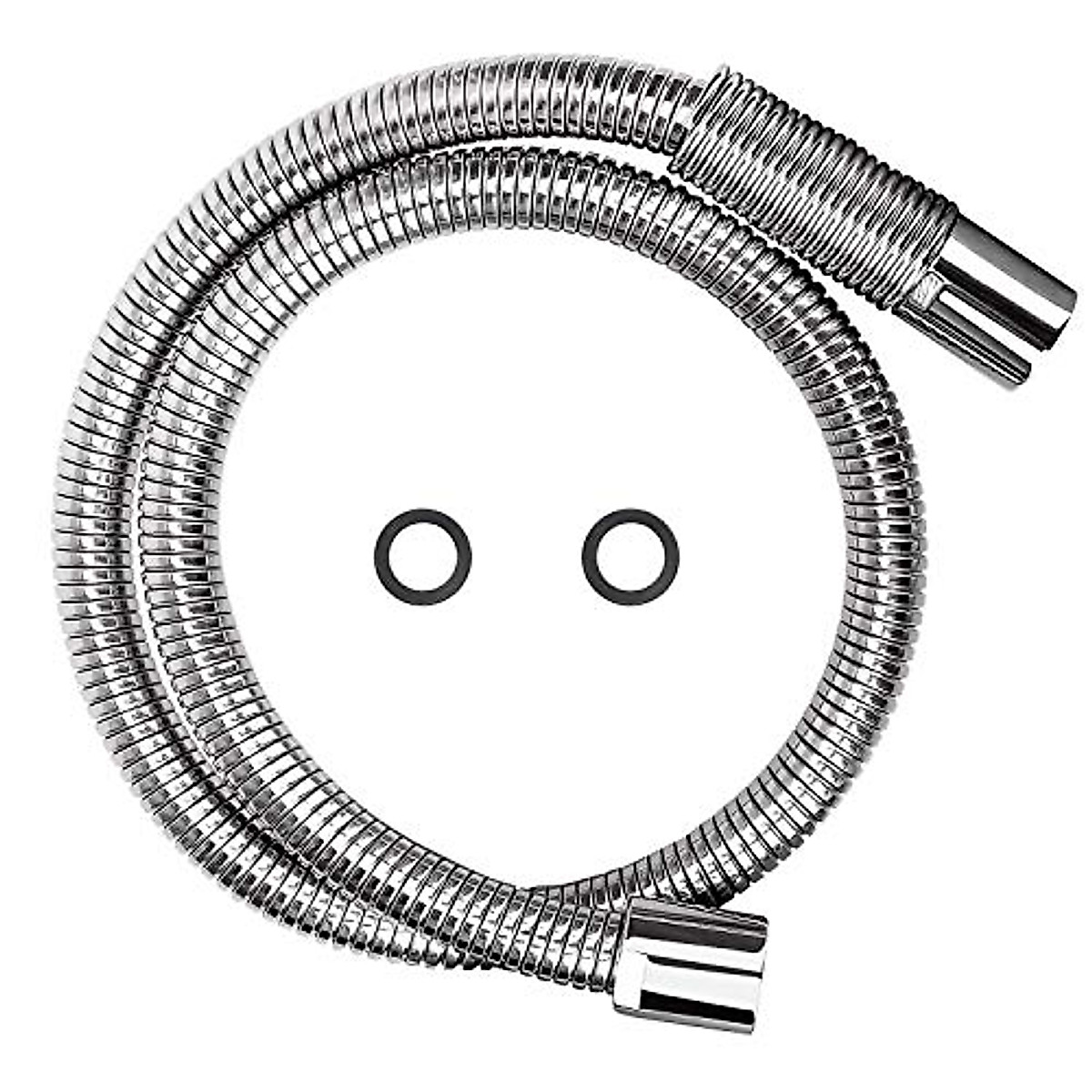 KWODE Pre-rinse Hose 38 Inch Flexible Stainless Replacement Hose for All Brand Commercial Kitchen Sink Faucet with 7/8”-20NPT Female Thread (96CM/38”)