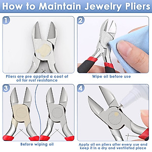 Wire Cutters, Small Side Cutters for Crafts, Flush Cutting Pliers for Jewelry Making, Floral Wire Cutters for Artificial Flowers, Zip Tie Cutters for Cable Tie, Wire Cutting Tool for Guitar Strings