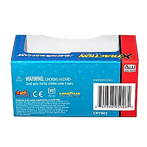 Auto World Xtraction 1955 Chevy Bel Air (Yellow/White) HO Slot Car