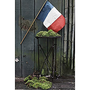 Creative Co-Op Round Bronze Metal Accent Table