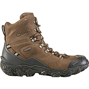 Oboz Bridger Insulated Waterproof 8" Bark/Brown 8 D (M)