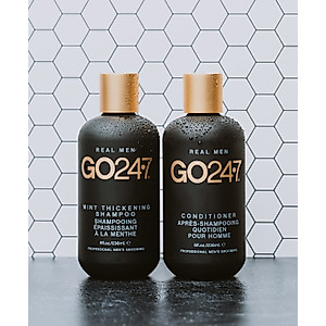 GO247 Mint Thickening Shampoo, 8 Fl Oz
