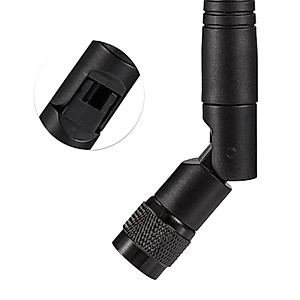 Eightwood 5dBi 2.4GHz WiFi Antenna RP-TNC Male Antennas (2-Pack) Compatible with Trimble Robotic Total Stations, Wireless Router Linksys WRT54G