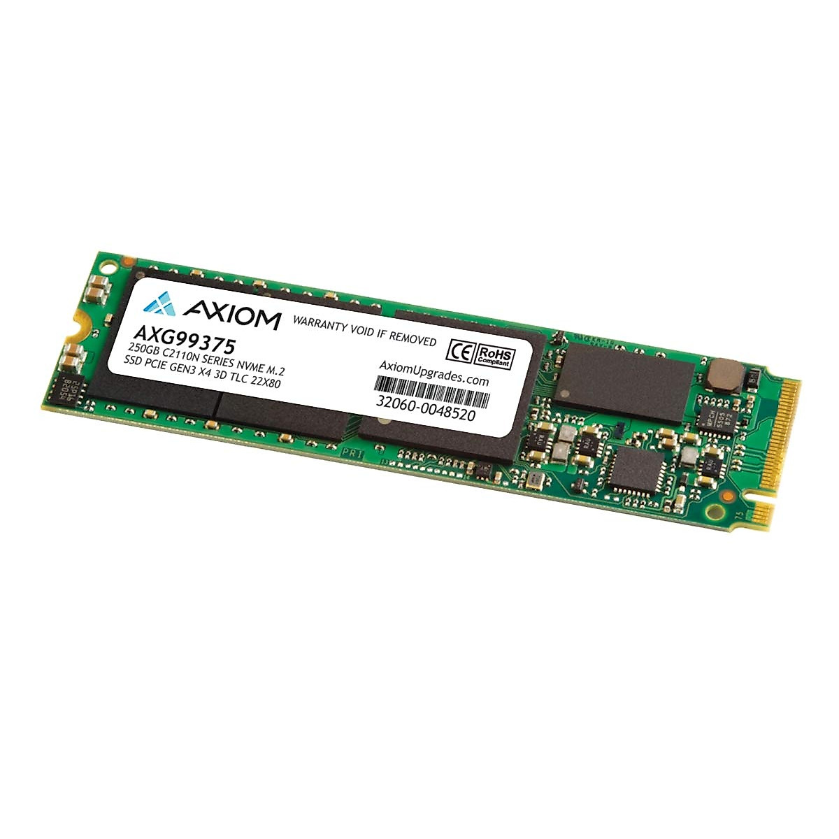 Axiom C2110n 250 GB Solid State Drive - M.2 2280 Internal - PCI Express NVMe (PCI Express NVMe 3.0