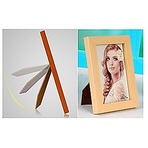 Ieoyoubei 2-Pack Frame Photo Frame Desktop Or Wall Hanging Decoration,Display Size 5x7" Red