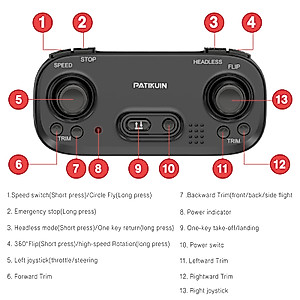 2 Pack Mini Drone for Kids and Beginners - Remote Control Quadcopter with 6 Modular Batteries - Auto Hovering - 3 Speed Modes - Headless Mode - Indoor RC Pocket Plane Gift - Green and Red