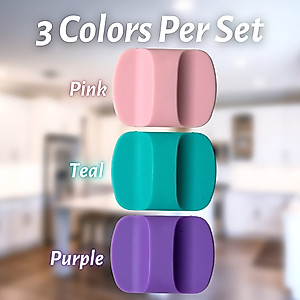 Magnetic slider compatible with Yeti - magnetic slider replacement, compatible with all Yeti magnetic lids (6 pack)