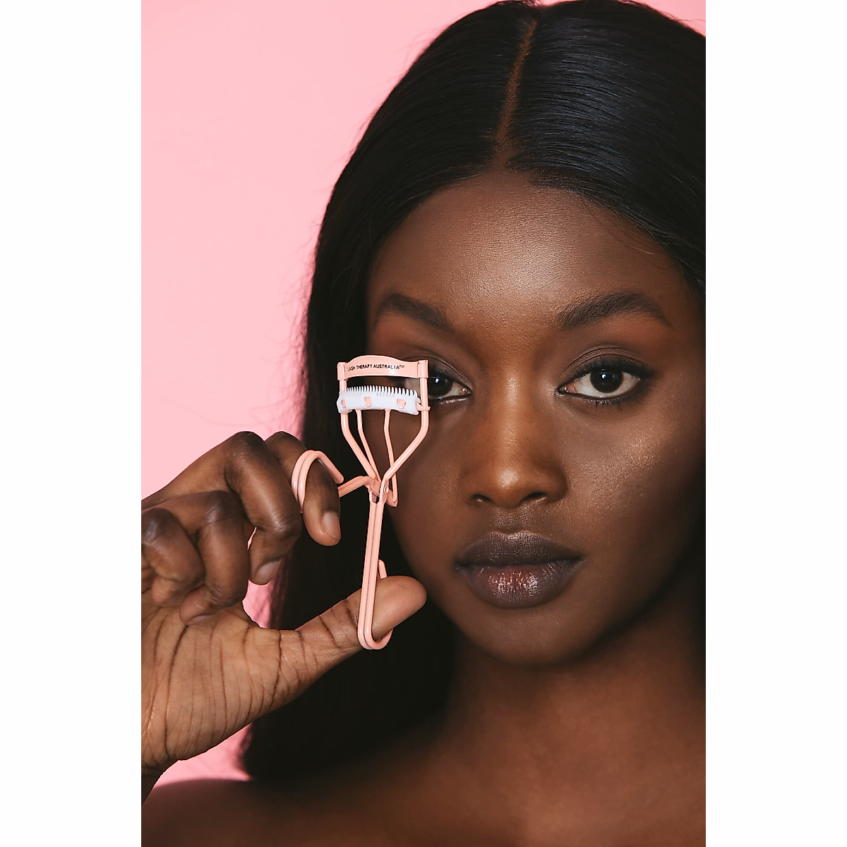 Lash Therapy Australia Eyelash Curler, Eyelash Curlers with Comb, Pink Eye Lash Curler, Gentle & Safe Mascara Curler, Curl Eyelashes & Lash Lift in Seconds