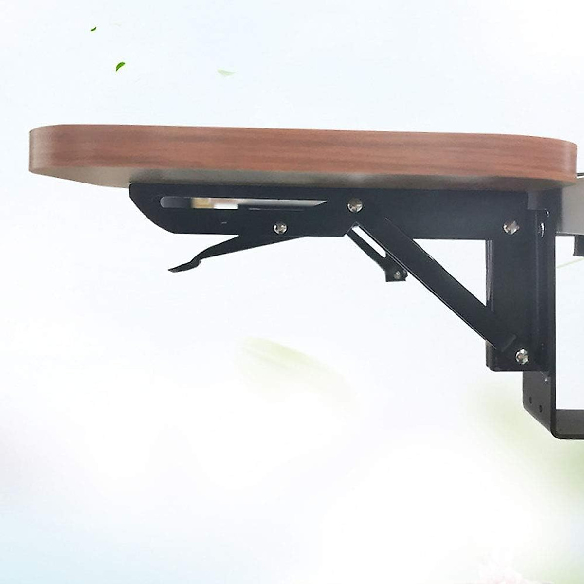 SKYZONAL Desk Keyboard Tray Clamp for DIY Custom Wooden Keyboard Trays Desk Extender Clamp (Tray Not Included) (Fits desks up to 3.15”)