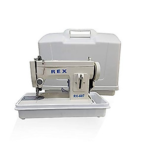 Sewing Machine Case with Base for Portable Walking Sewing Machines fits Rex 607 Singer Brother Consew CP206RL Reliable Barracuda 200ZW