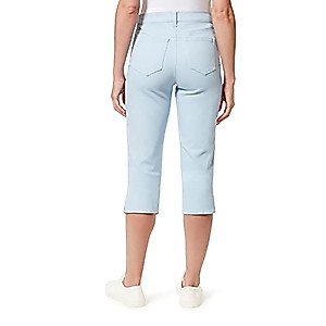 Gloria Vanderbilt Women's Amanda Capri Jean, Blue Breeze, 10