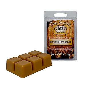 3 Pack Soy Blend Wickless Candles Highly Scented Wax Melts – Banana Nut Bread