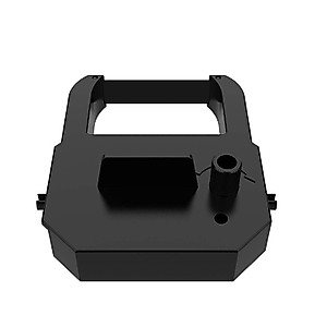 BIGGER Replacement for Acroprint 39-0121-000 Time Clock Ribbon, Lathem E Series Ribbon Cartridge VIS6011, Used with Acroprint ES700, ES900, Lathem 1000E, 1500E, 1600E, 7000E, 7500E, Black, 12 Pack