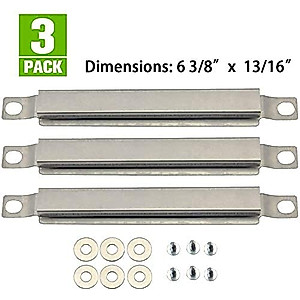 Metal Club Repair Kit for Charbroil 463230515 463239915 463230514 463230513 463230512 463230511 Grills, 5-Pack Heat Tents & Grill Burners, 4-Pack Carry Over Tubes Replacement