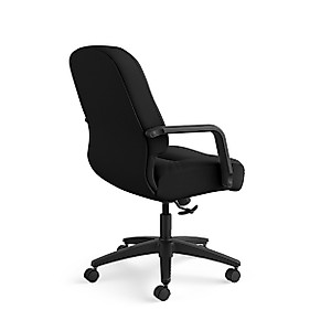HON Executive Chair - Pillow-Soft Series Mid-Back Office , Black (H2092)