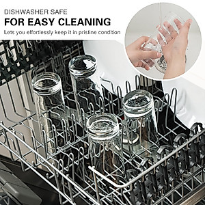 OUWO Highball Glasses Set of 6, 11.5oz Tall Drinking Glasses, Water Glass for Kitchen, Mojito Glass Cups, Cocktail Glasses for Bar Glassware