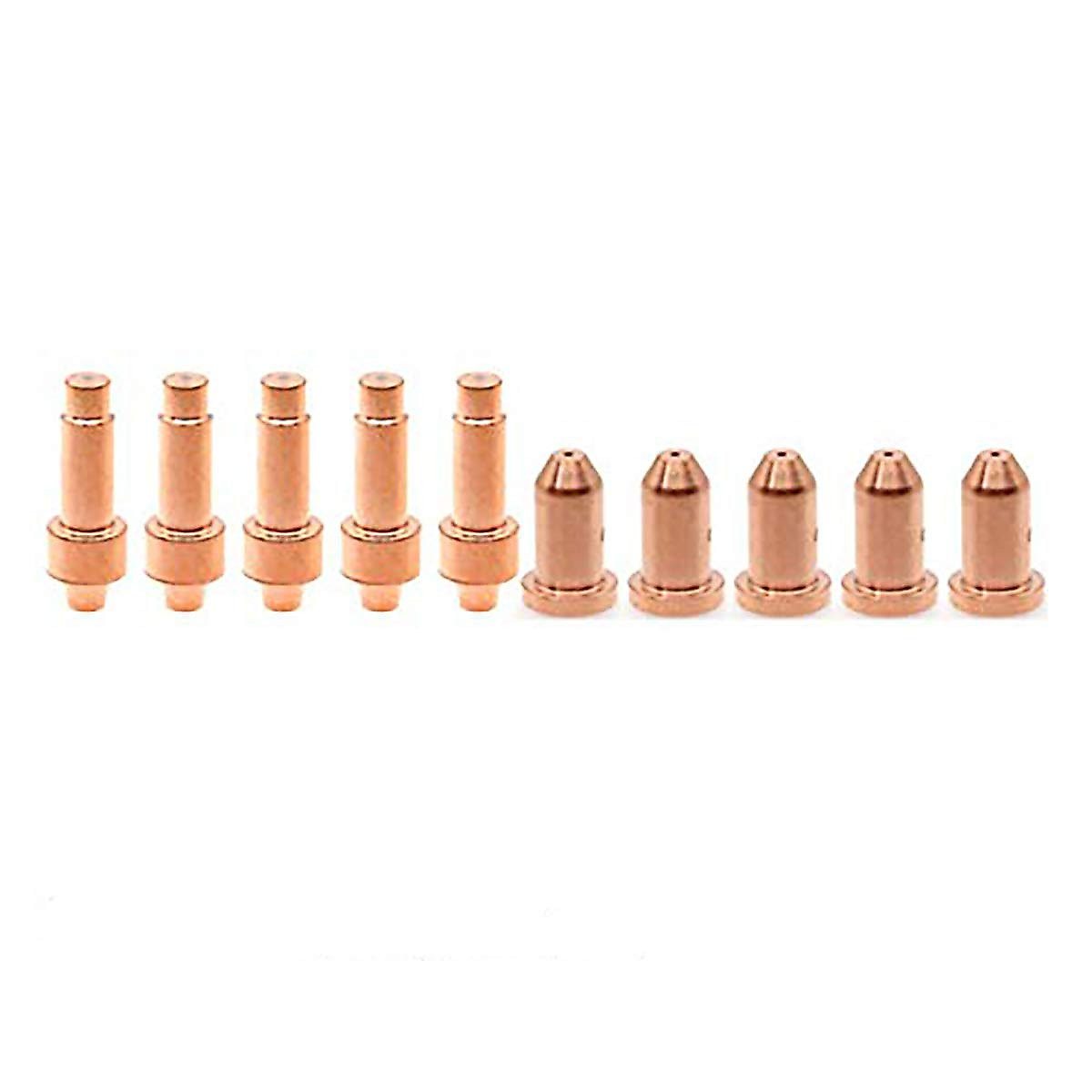 10pcs XT40 XT30 Torch Electrode 249926 Tip/Nozzle 249927 30A fit Miller Plasma Consumables Kit