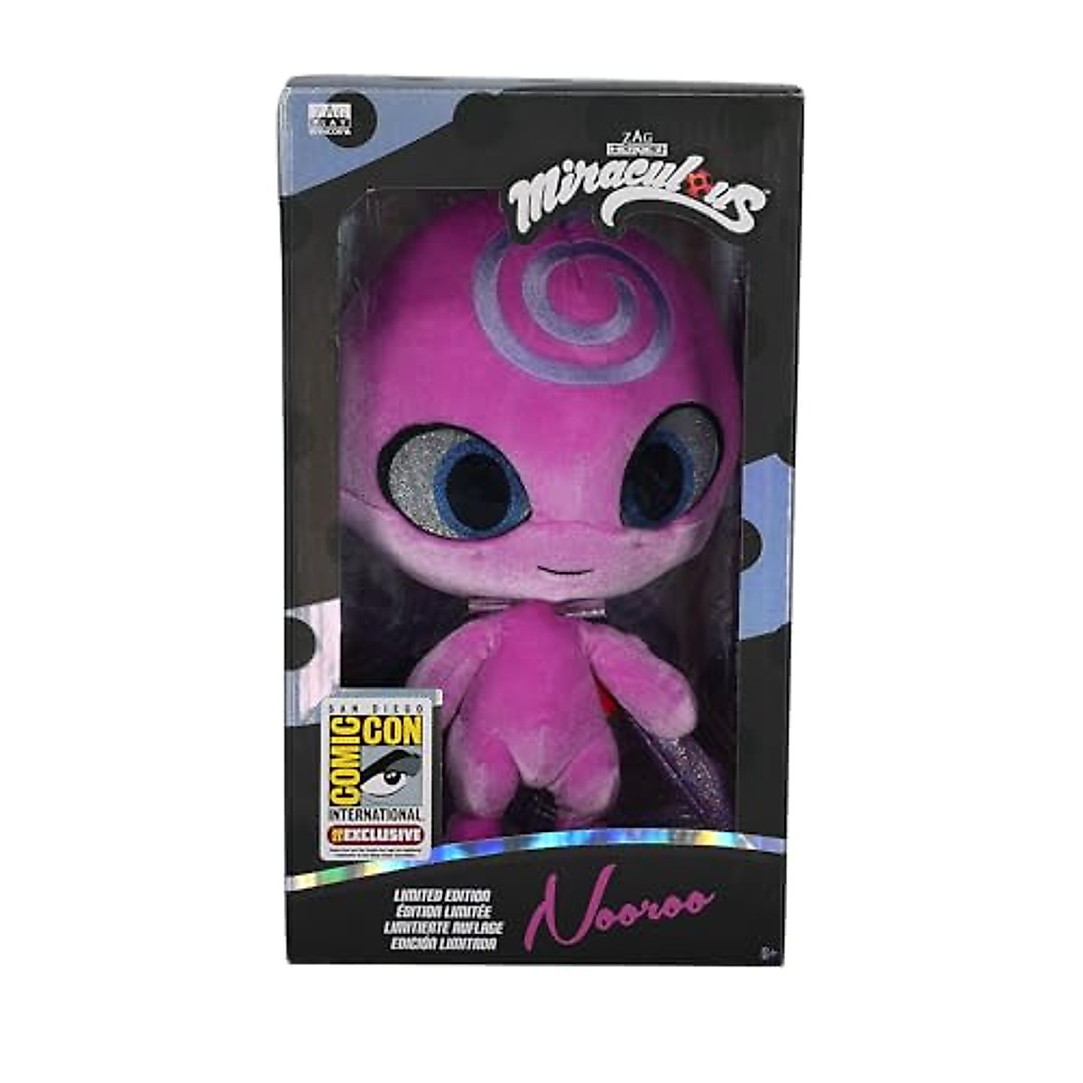 UCC Distributing Miraculous Ladybug 10″ Deluxe Kwami Plush – Nooroo - Limited Edition Stuffed Animal