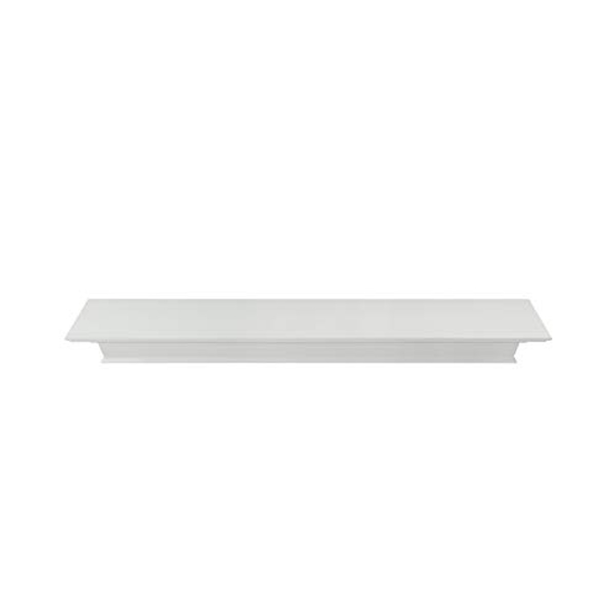 Pearl Mantels 610-72 Henry Mantel Shelf MDF, 72", White Paint