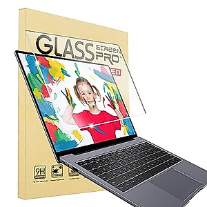 YINOVEEN 17 inch Universal Laptop Tempered Glass Screen Protector, for 17'' HP/Dell/ASUS/Sony/Samsung/Lenovo/Acer/MSI/LG, Aspect ratio 16:10 Laptop, 9H,Bubble Free